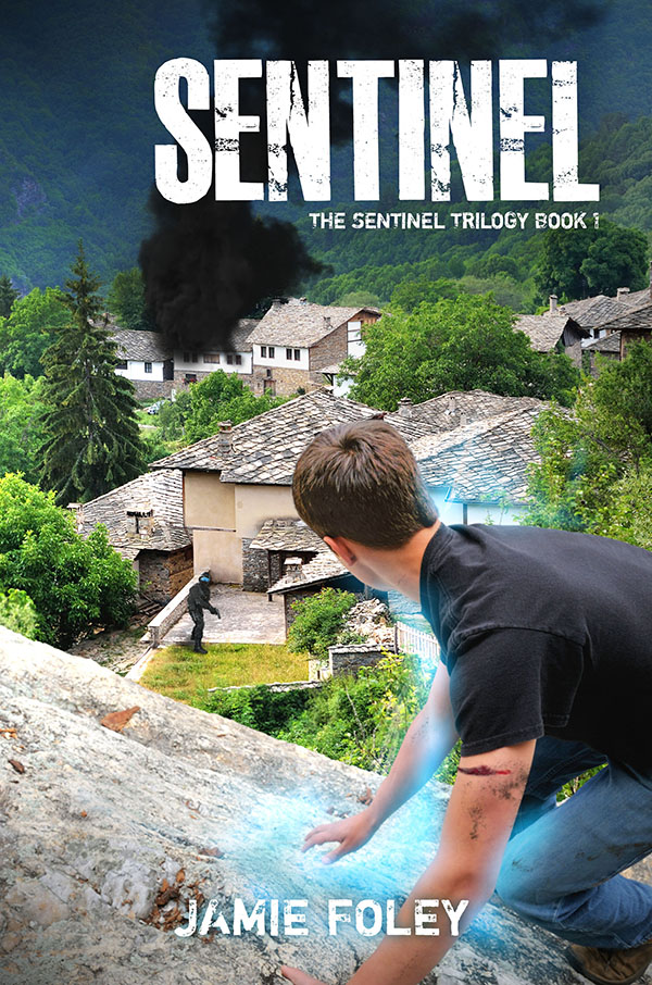 New book cover design for Sentinel – The Official Website of Jamie Foley